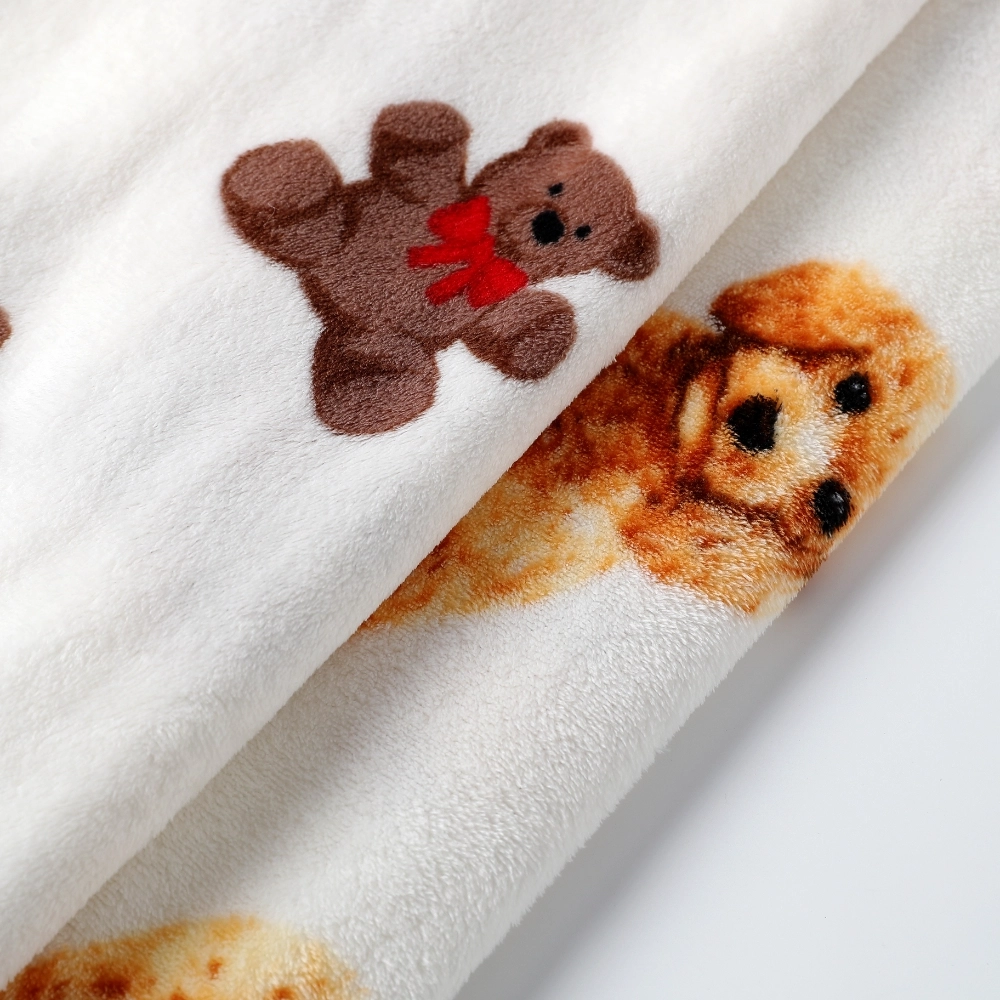 Cute Animal – Printed Fleece Fabric | Printed Fleece Fabric | Cute ...